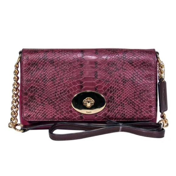 Coach | Bags | Coach Crosstown Python Print Crossbody Bag | Poshmark